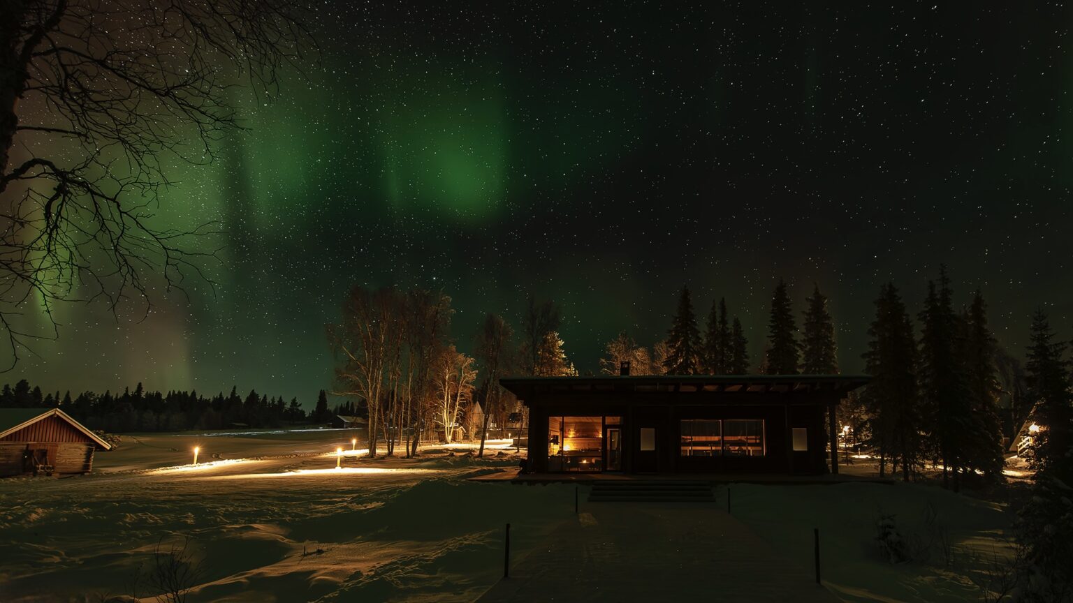 Premium glass hut accommodation in Lapland – Genuine Lappish ...